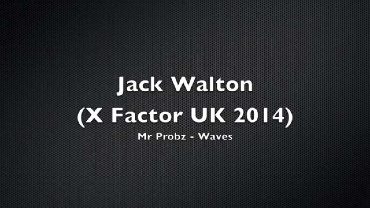 Jack Walton (X Factor UK 2014) - Waves (Audio) - YouTube