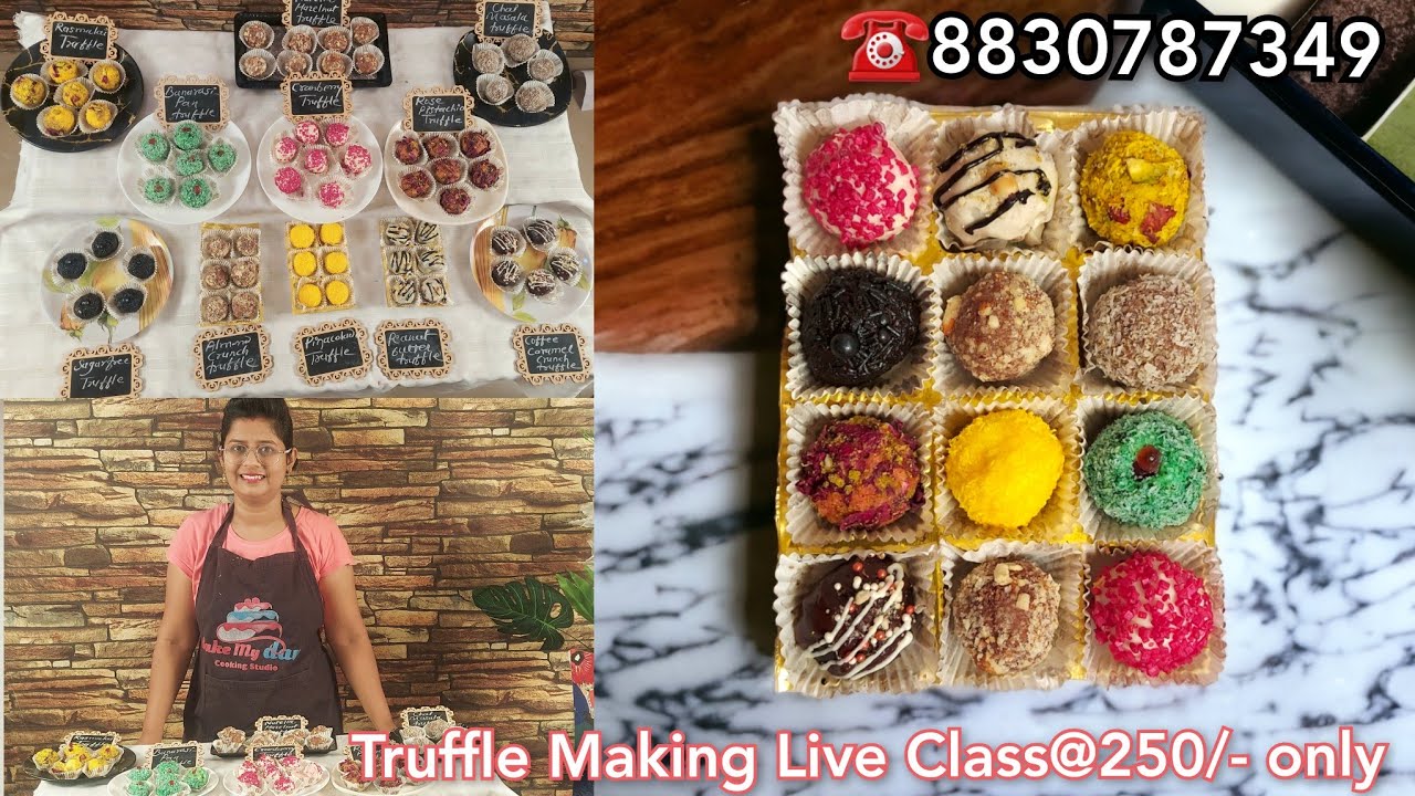 Truffle Making Class@250/- only | Festive Special Class| ONLINE class ...