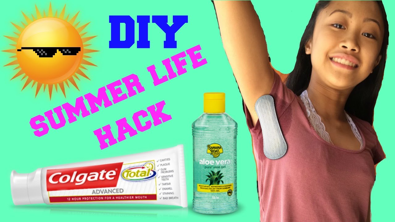 10 DIY SUMMER LIFE HACKS! - YouTube