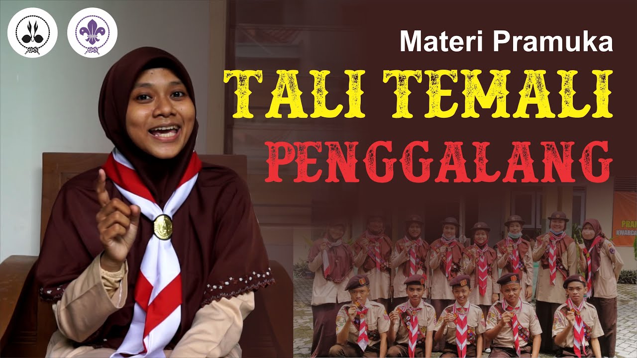 Materi Pramuka : Tali Temali Penggalang - YouTube