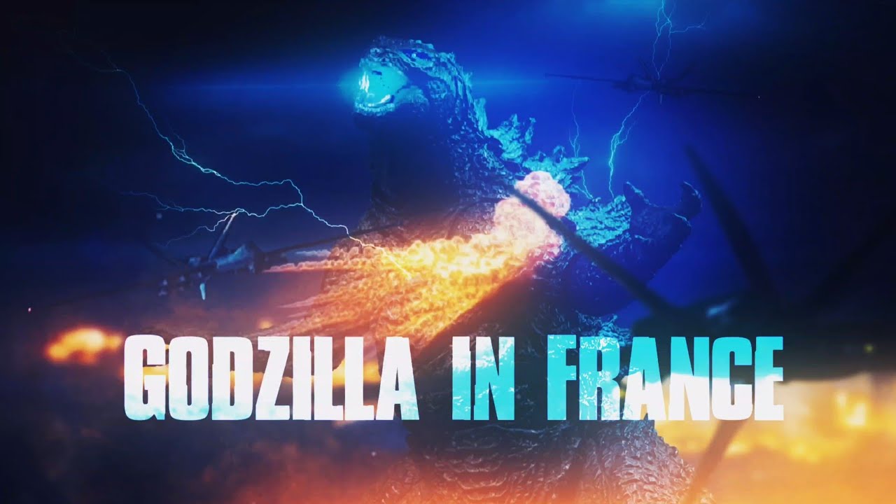 GODZILLA ABSORBS RADIATION IN FRANCE. Godzilla X Kong The New Empire ...