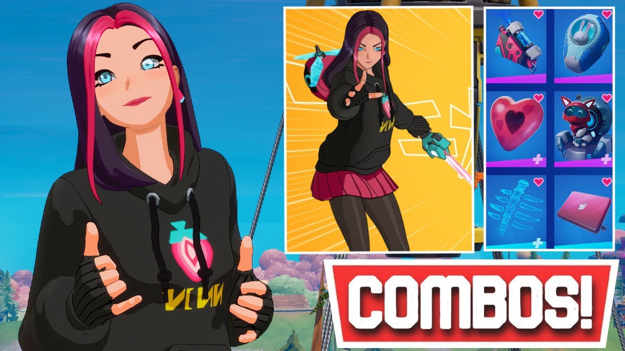 *NEW* BEST RICOCHET ROX SKIN [ANIME LEGENDS PACK] COMBOS! | Fortnite ...