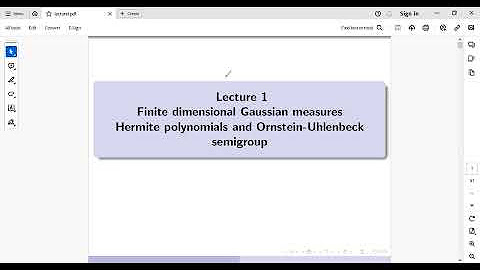 Lecture course "Gaussian measures", 2024 - YouTube