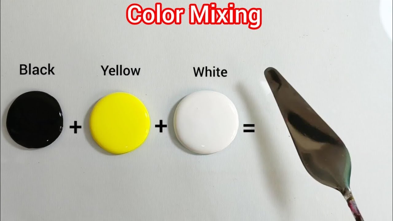 Guess the final color 🎨 | Satisfying video | Art video | Color mixing ...