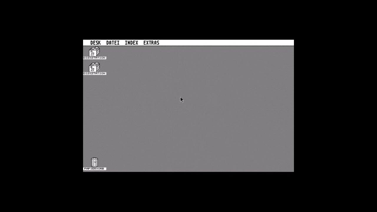 ATARI ST - GFA BASIC DEMO - YouTube