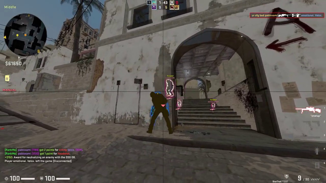 CS:GO HVH AIMWARE | Quick 4k with Scout - YouTube