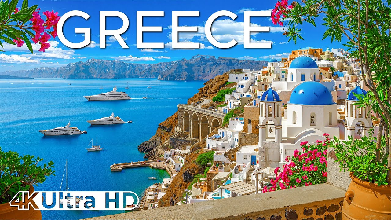 Greece in 4K | Sunsets, White Villages & Timeless Charm - YouTube