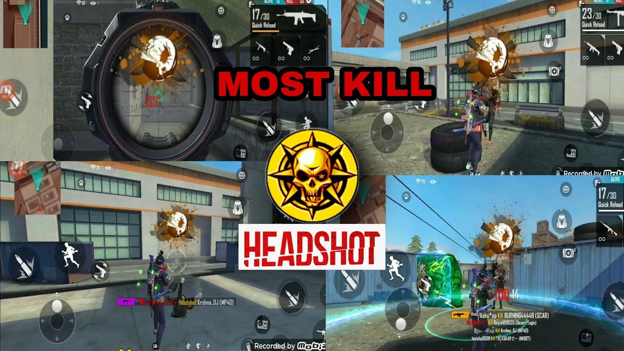 MOST HEADSHOT KILL FREE 🔥🔥FIRE GAME PLAY VIDEO - YouTube