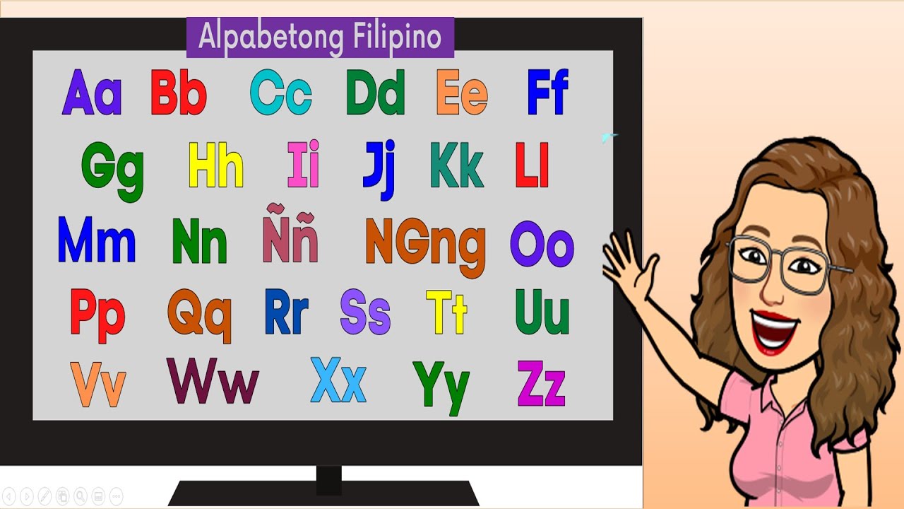 Alpabetong Filipino Chart Alpabetong Filipino — A Filipino Book For