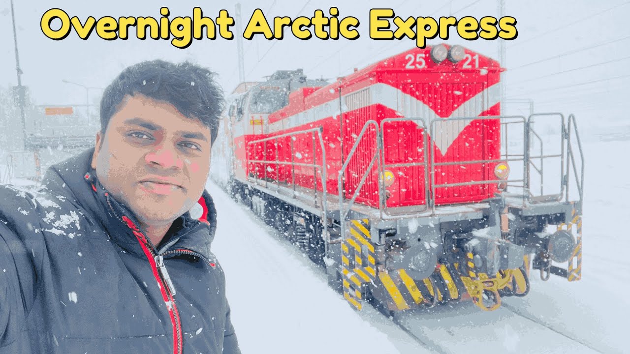 Overnight Arctic Circle Sleeper Train - The Santa Claus Express தமிழ் ...