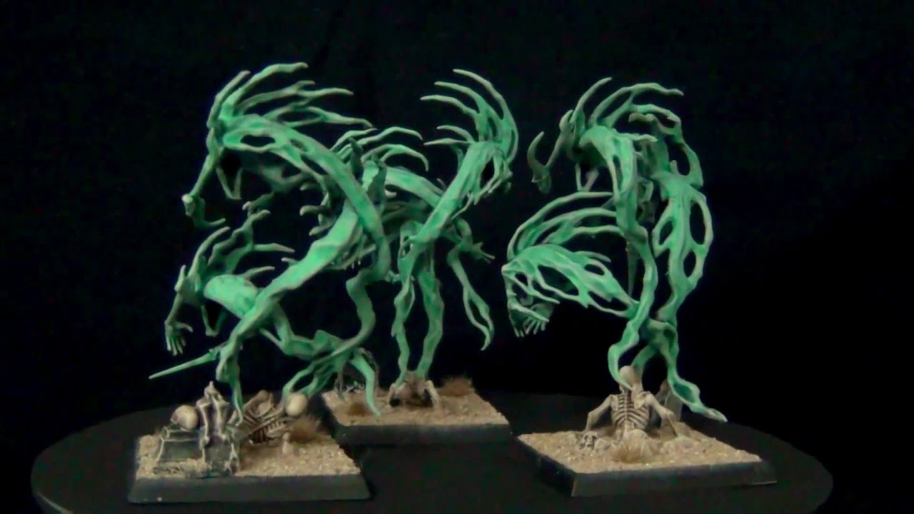 Warhammer Age Of Sigmar - Spirit Hosts - Painted - YouTube