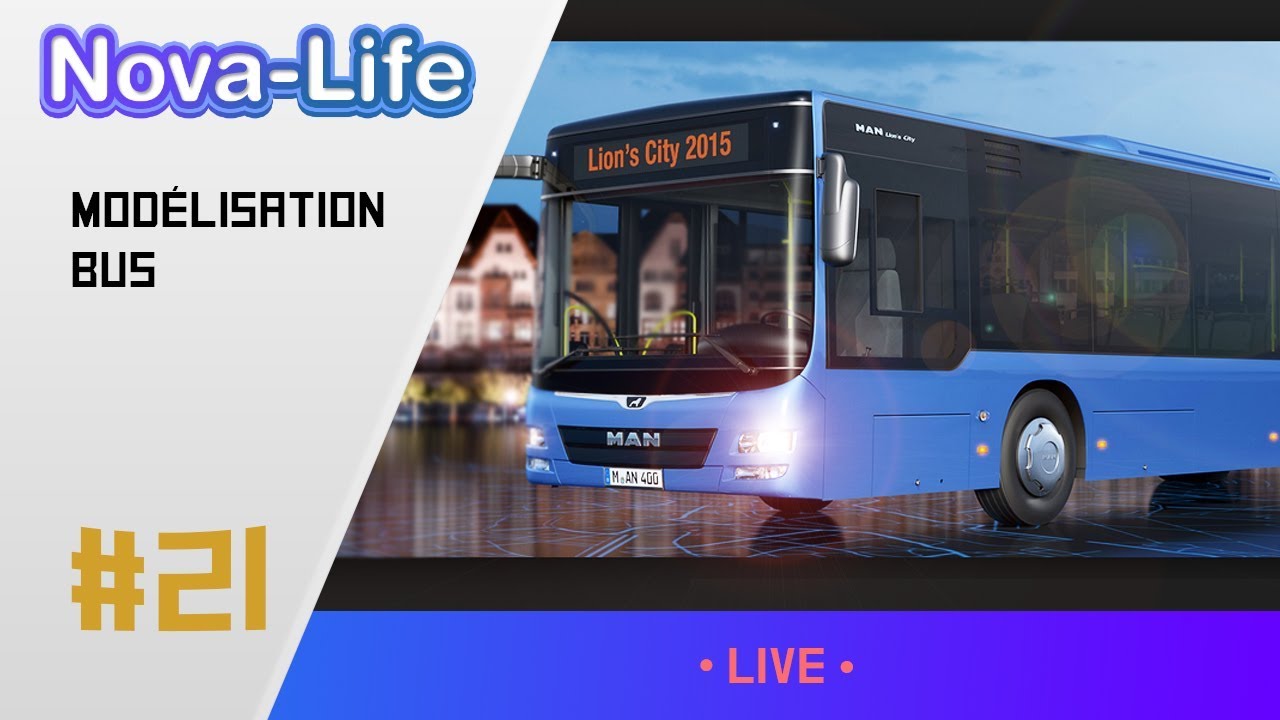Nova Life | LIVE | Bus : MAN Lion's City - YouTube