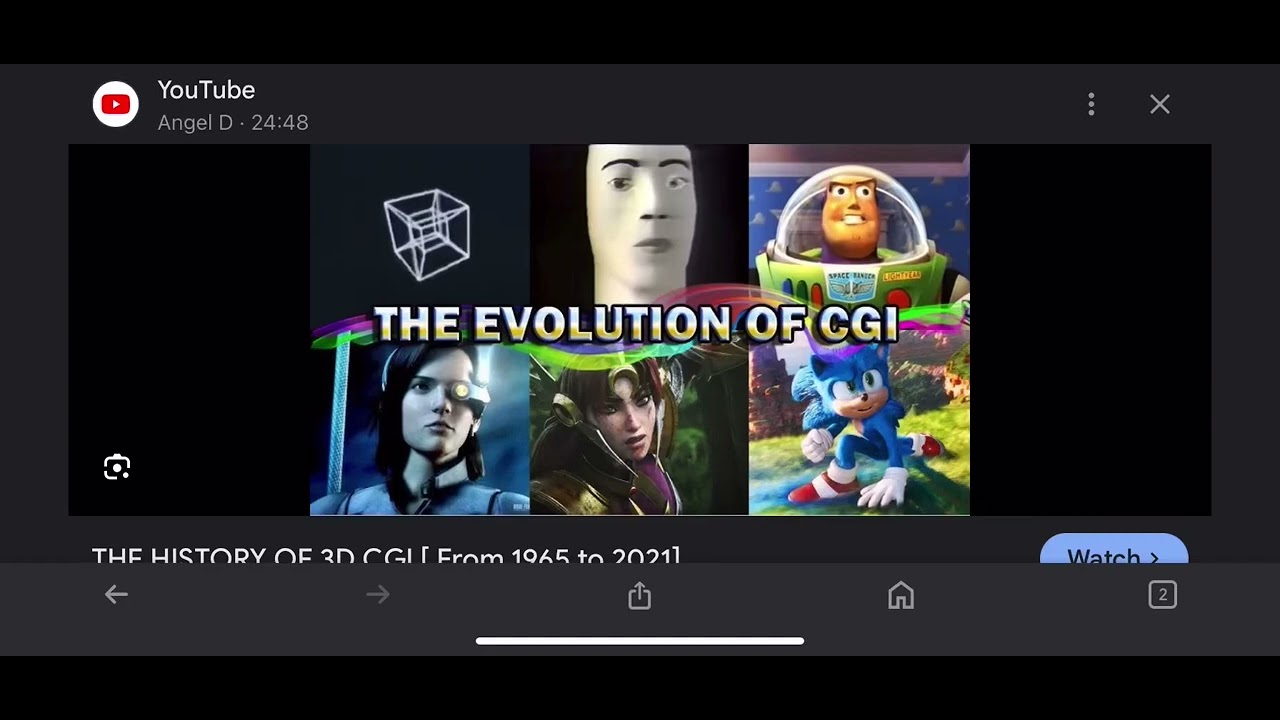 Share this post if you evolution of CGI! - YouTube