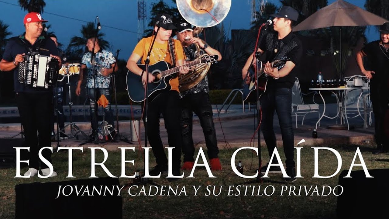 Jovanny Cadena - Estrella Caída [En Vivo] - YouTube