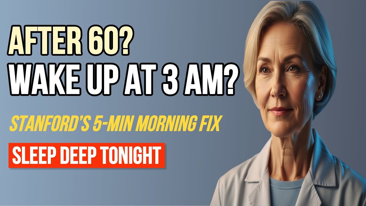 This 5-Minute Stanford Fix Ends 3 AM Insomnia After 60 - YouTube