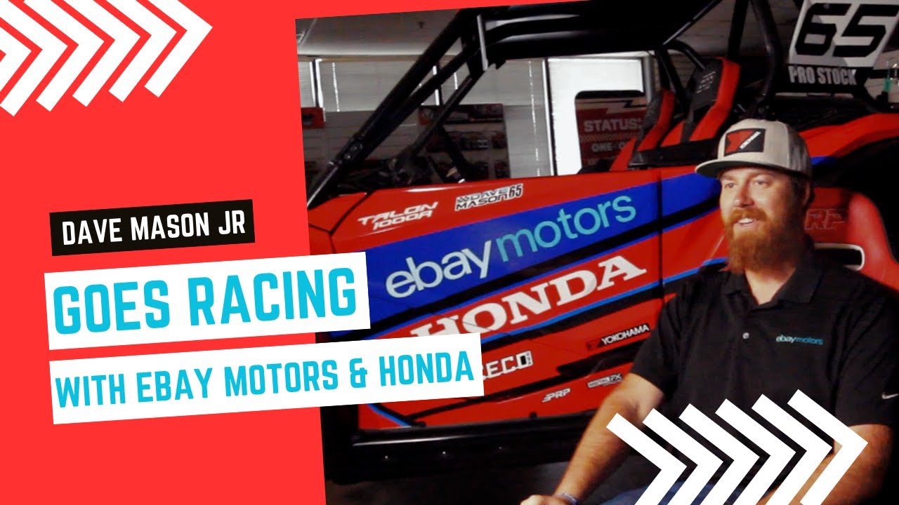 Dave Mason Jr Races Honda Talon - YouTube