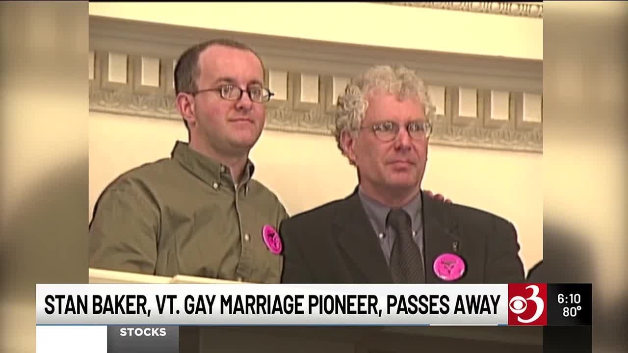 Stan Baker, trailblazer in Vermont's fight for civil unions, dies at 79 - YouTube