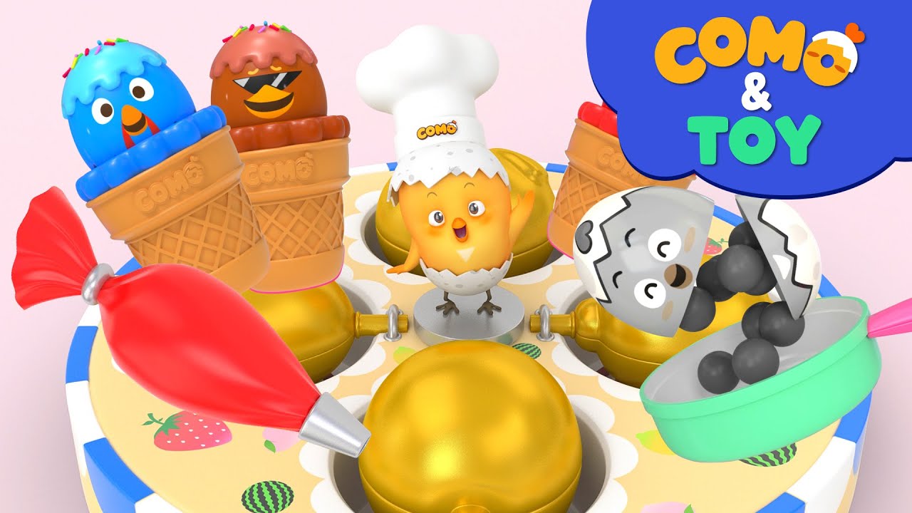 Como | Shaped bread + More Episodes 14min | Learn colors and words ...