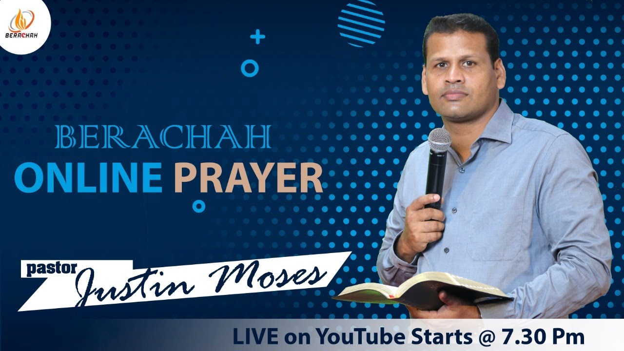 Pr.Justin Moses | Prayer | COVID19 | Day-74 - YouTube
