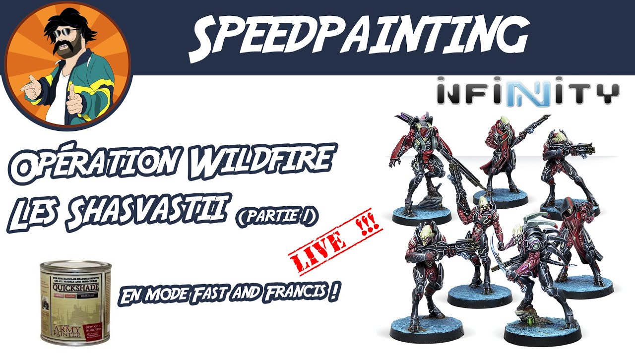 Speedpainting - Les Shasvastii - Opération Wildfire - Infinity - YouTube