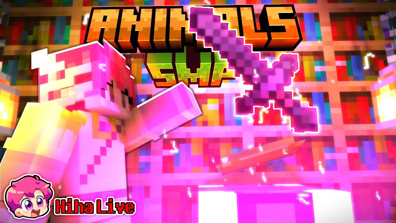 💟 Hiha Animals SMP : ĐẾ CHẾ CỦA AXOLOTL ( 27/7/2023 ) - YouTube