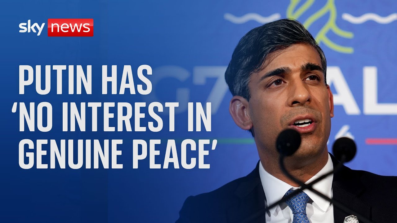 Rishi Sunak says Putin has 'no interest in genuine peace' in speech at ...
