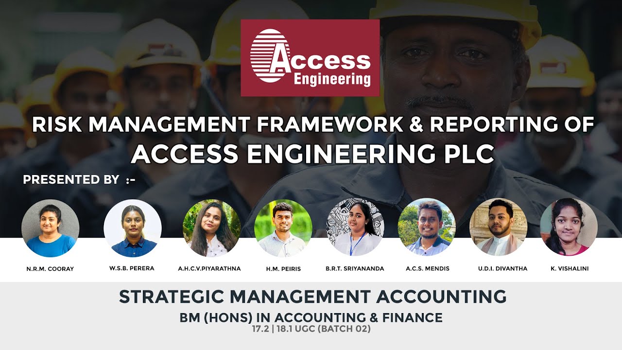 Access Engineering PLC | Risk Management Framework & Reporting | SMA | Presentation - YouTube