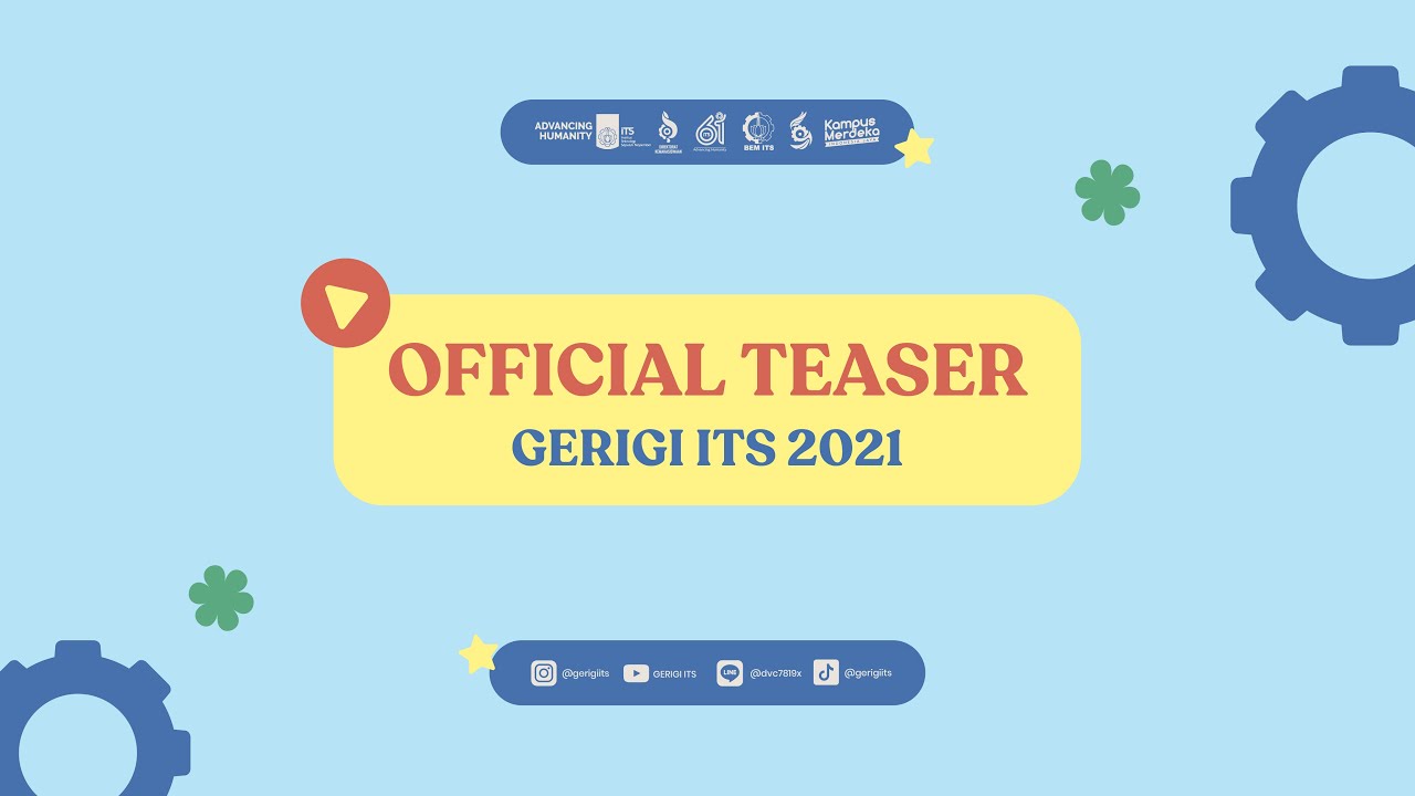 Official Teaser GERIGI ITS 2021 - YouTube