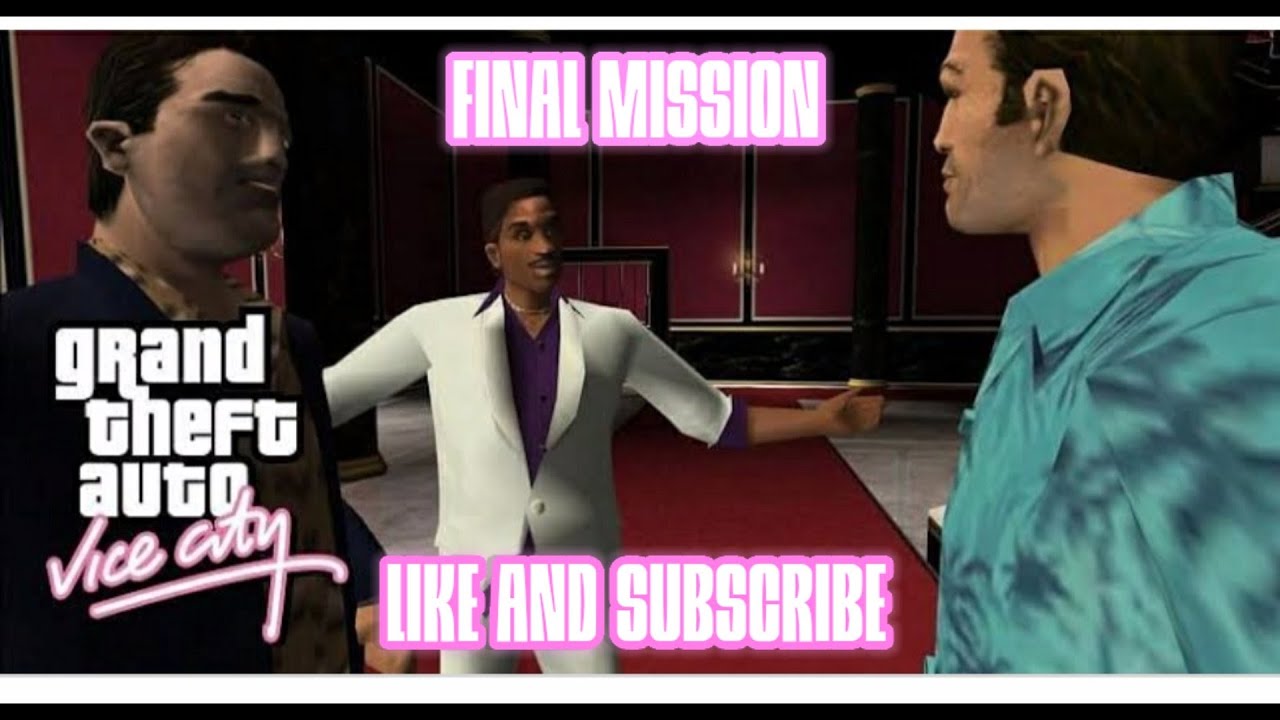 Gta Vice City Final Mission - YouTube