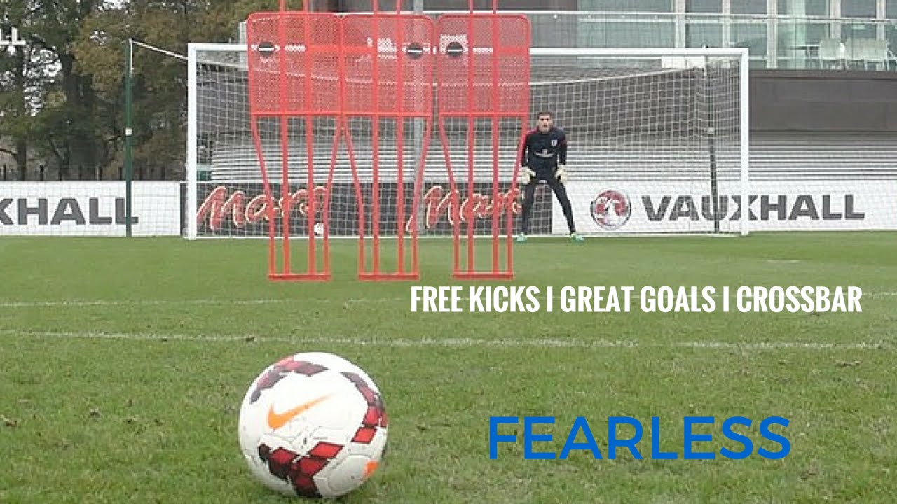 FREE KICKS I GREAT GOALS I CROSSBAR - YouTube