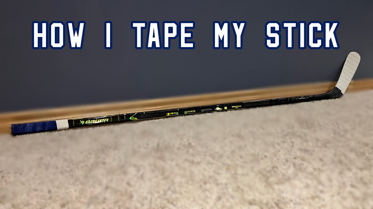 How I Tape My Stick - YouTube