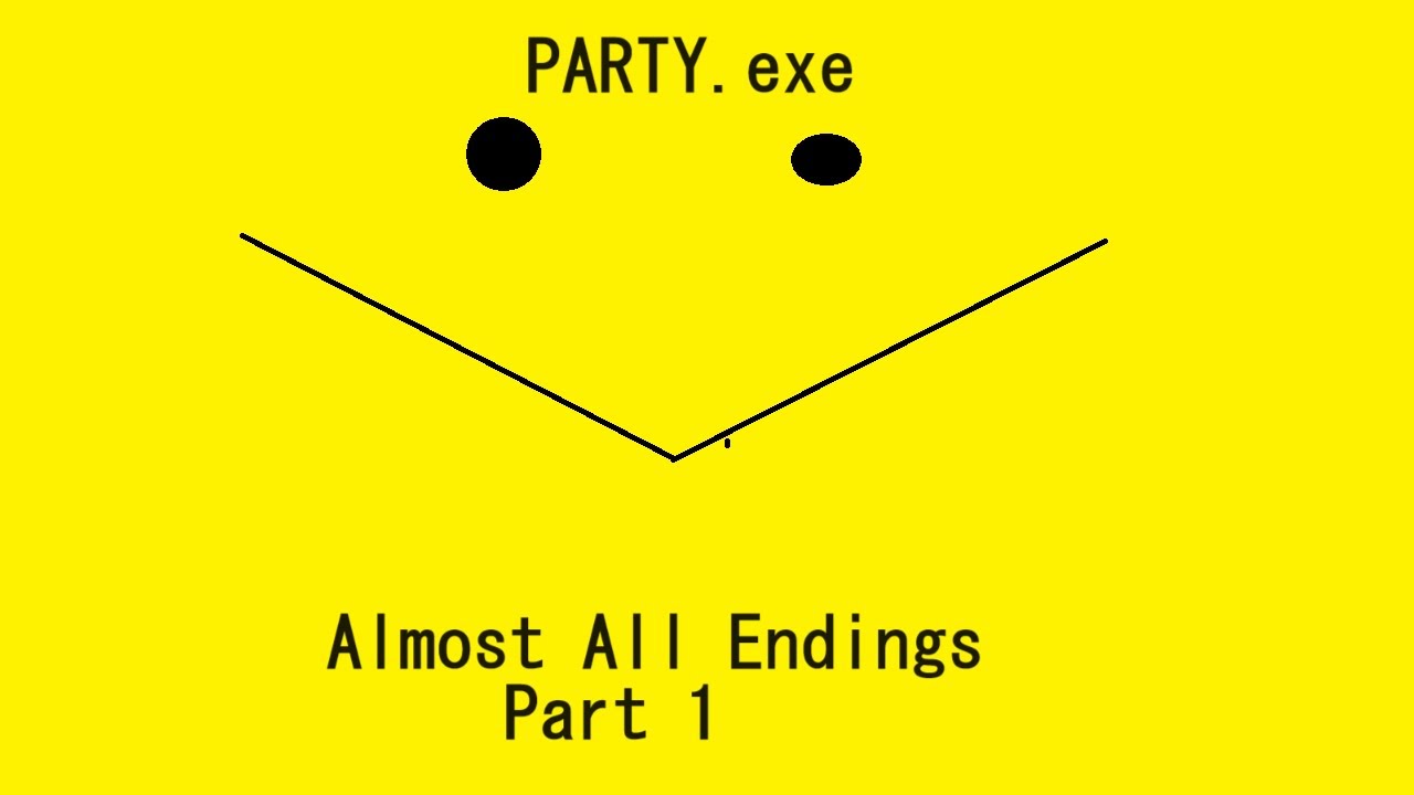 ROBLOX PARTY.exe Almost All Endings Part 1 - YouTube