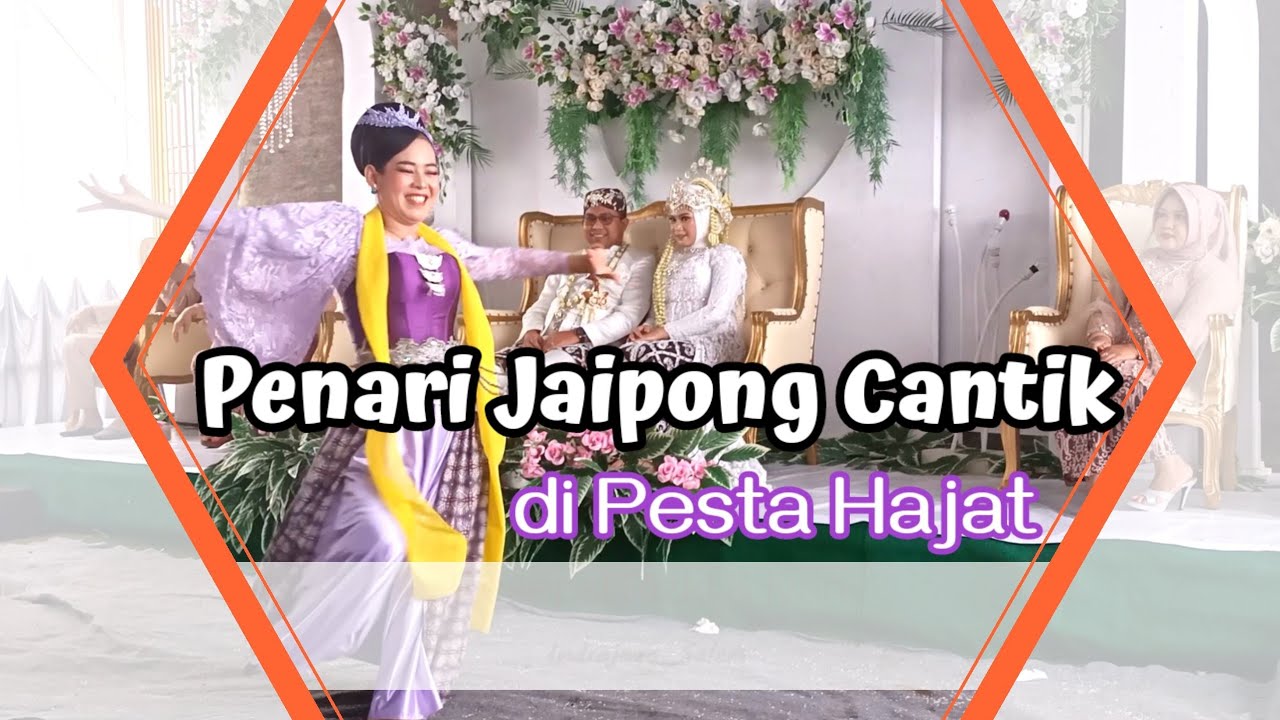 Penari Jaipong Cantik Bikin Pengantin dan Tamu Hajatan Terpesona - YouTube