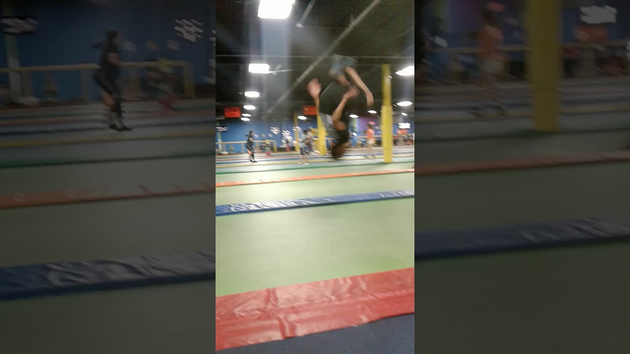 boy doing backflips - YouTube