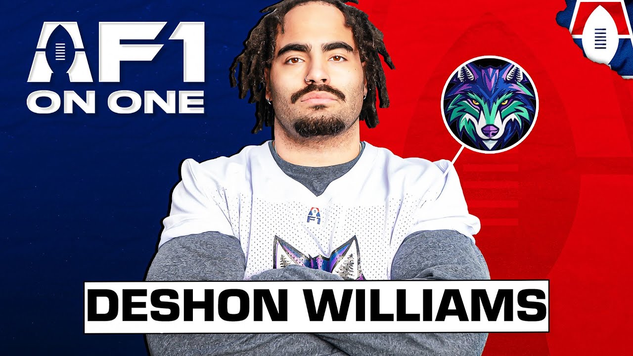 On the National Stage with DeShon Williams | AF1 on One (Episode 16 ...