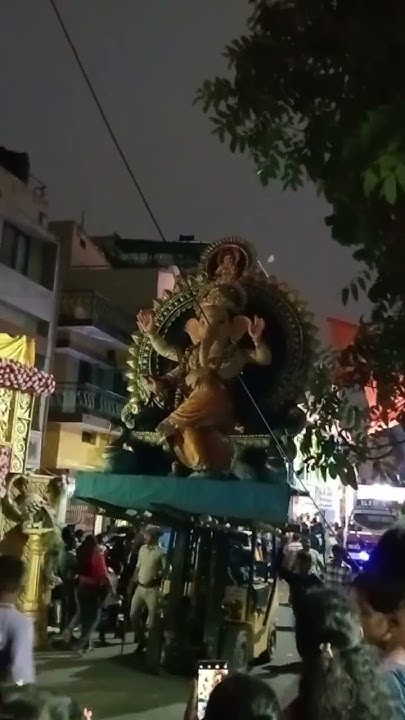 Ganesha procession 2024# shivaji nagar #bangalore (5) - YouTube