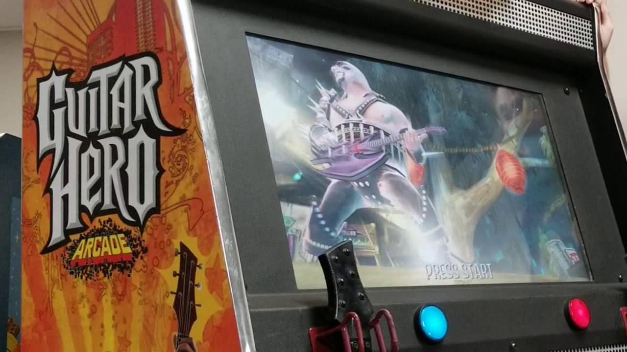 FIRST EVER GUITAR HERO ARCADE DIRECT VIDEO CAPTURE - Official Genuine ...