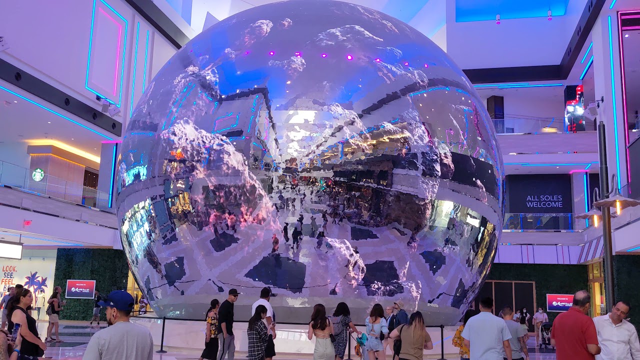 Resort World Las Vegas ball - YouTube