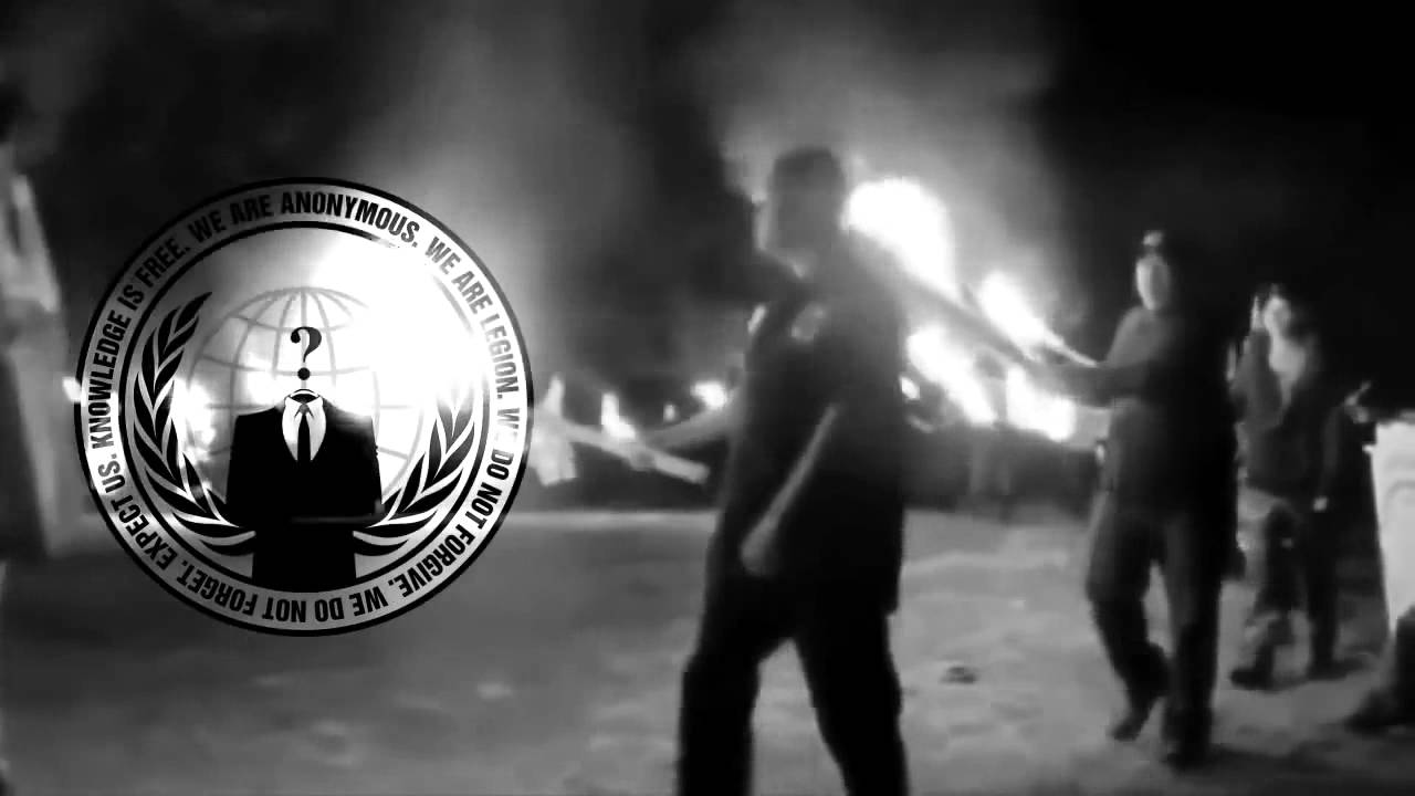 ANONYMOUS vs KKK #opKKK - YouTube