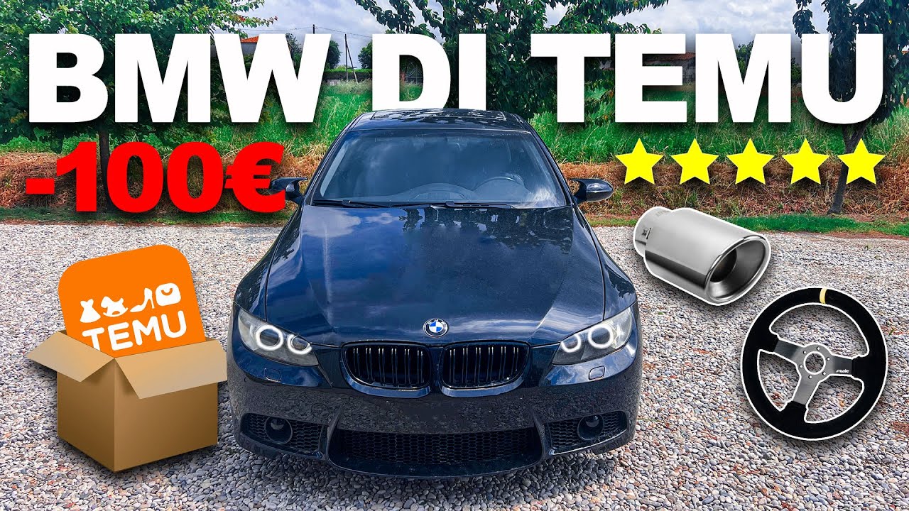 100€ DI ACCESSORI DA TEMU PER LA BMW - YouTube