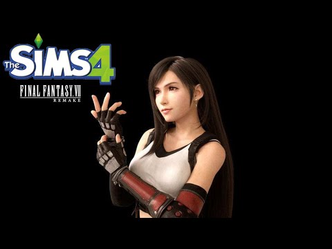 [สร้างตัวละคร] Tifa Lockhart - Final fantasy 7 (The Sims4) - YouTube
