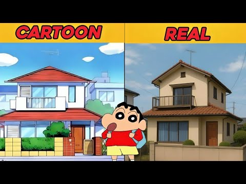 Shinchan Real House in japan | Kasukabe City | Hindi - YouTube