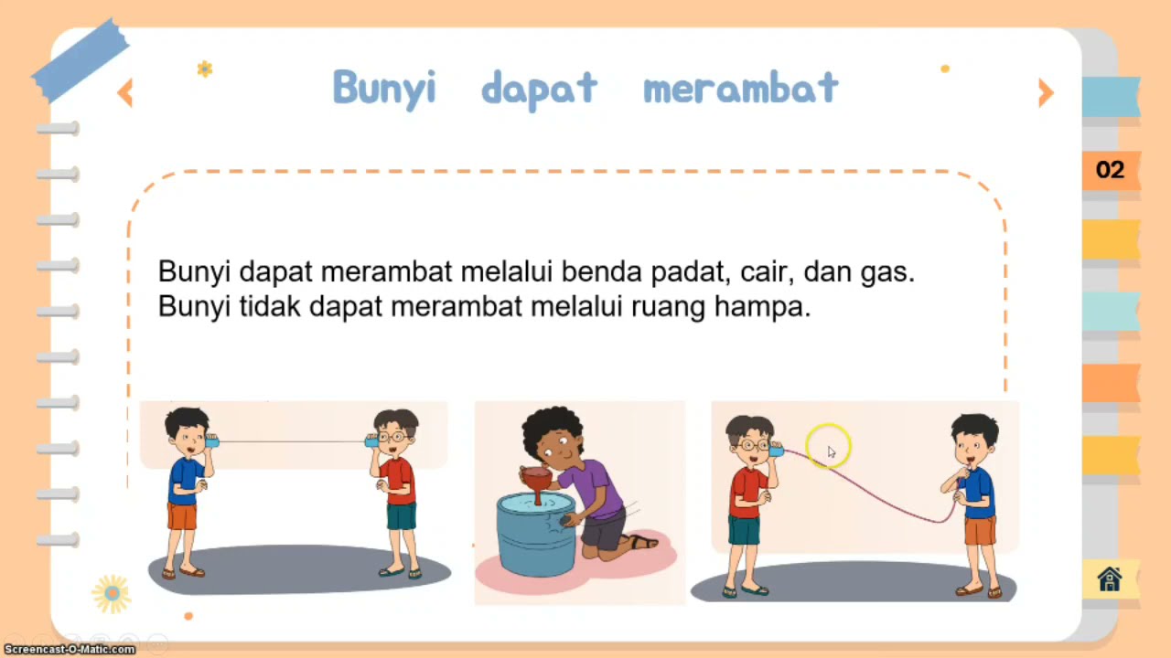 IPA TEMA 1 SUBTEMA 3 : Sifat-Sifat Bunyi (Gaung, Gema, dan Benda yang ...