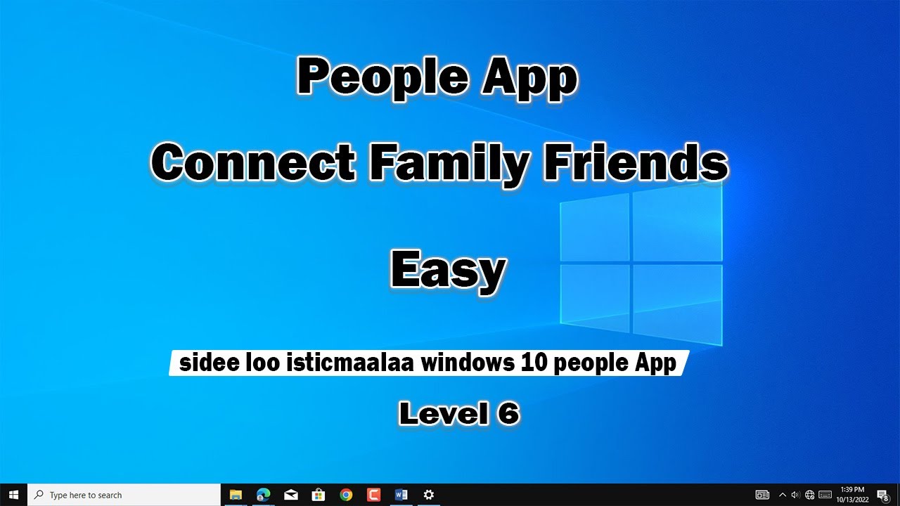How to Use the Windows 10 People App to Keep in Touch with Friends and ...