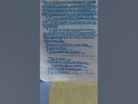 Somos templo del Dios viviente. - YouTube