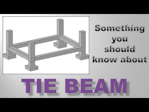 What is Tie Beam? | Difference between Tie Beam & Plinth Beam | Civil ...