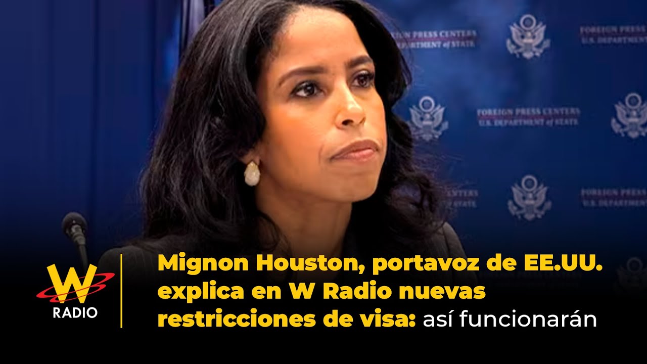 Mignon Houston, portavoz de EE.UU. explica en W Radio nuevas ...