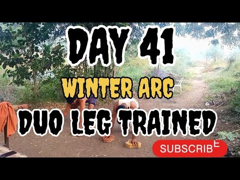 [ DAY 41] WINTER ARC DUO LEG TRAINED, 🦵👥 - YouTube