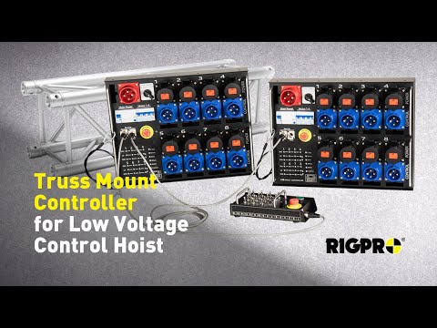KUPO RIGPRO Truss Mount Controller for Low Voltage Control Hoist - YouTube