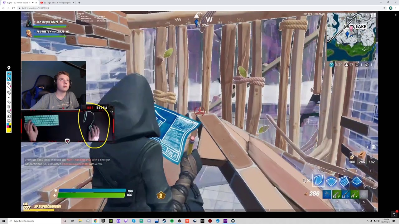 Bugha Winter Royale VOD REVIEW! (Good Comms, High Ping, Height Retakes ...